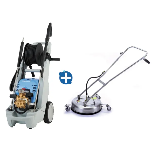 Kränzle bully 1180 TST mit Round Cleaner UFO Edelstahl