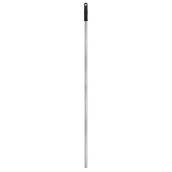 Stiel Alu mit Griff schwarz 1400 mm